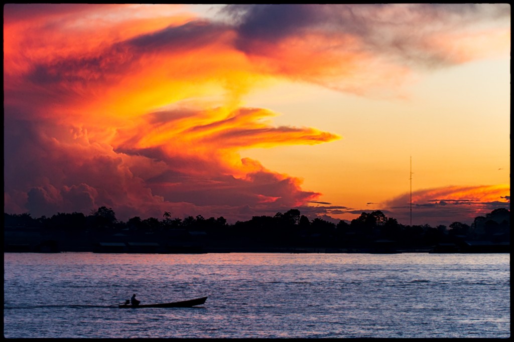 Sunset on the Amazon - Tropical Biology & Conservation | ATBC